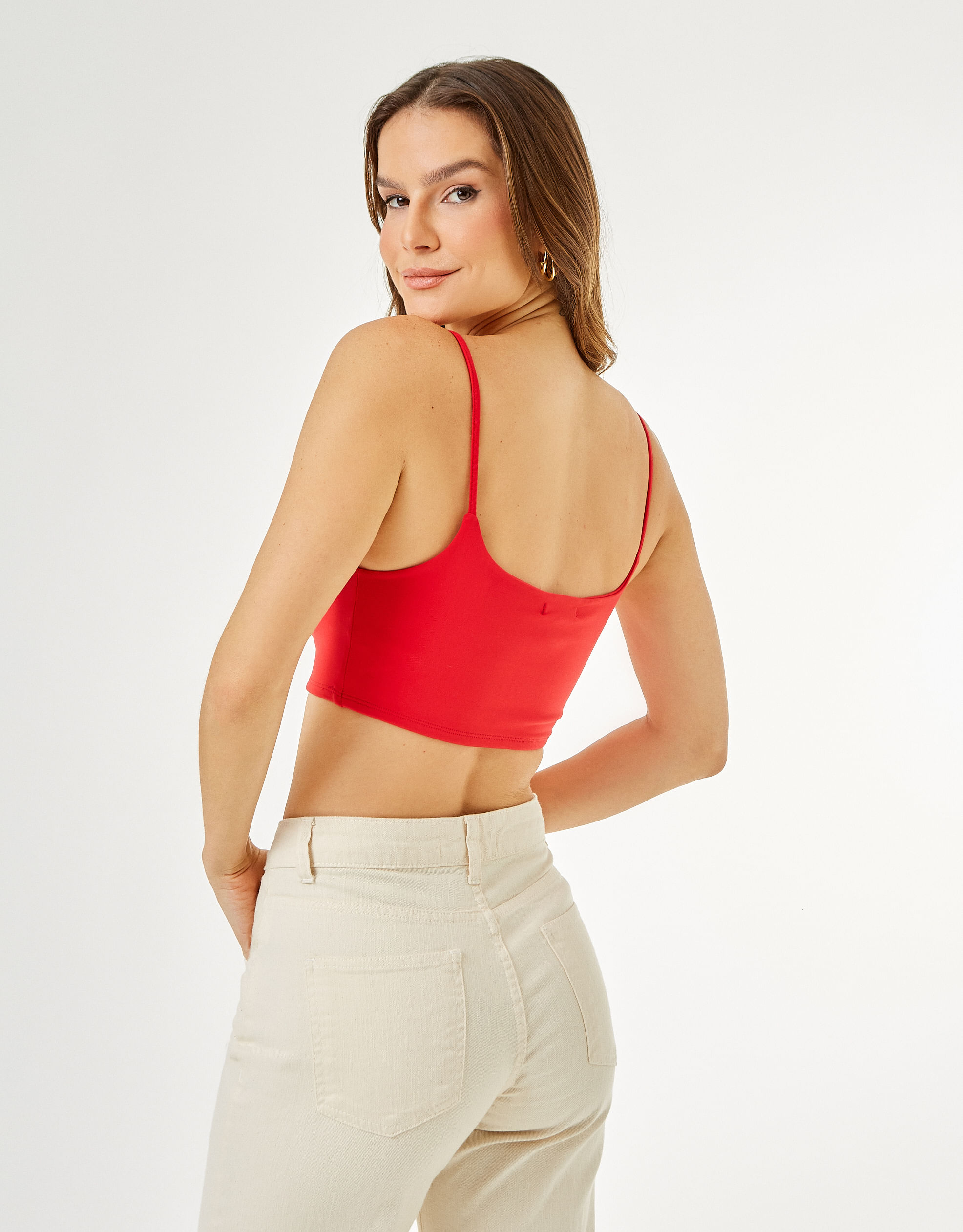 Top Faixa Basic - Vermelho