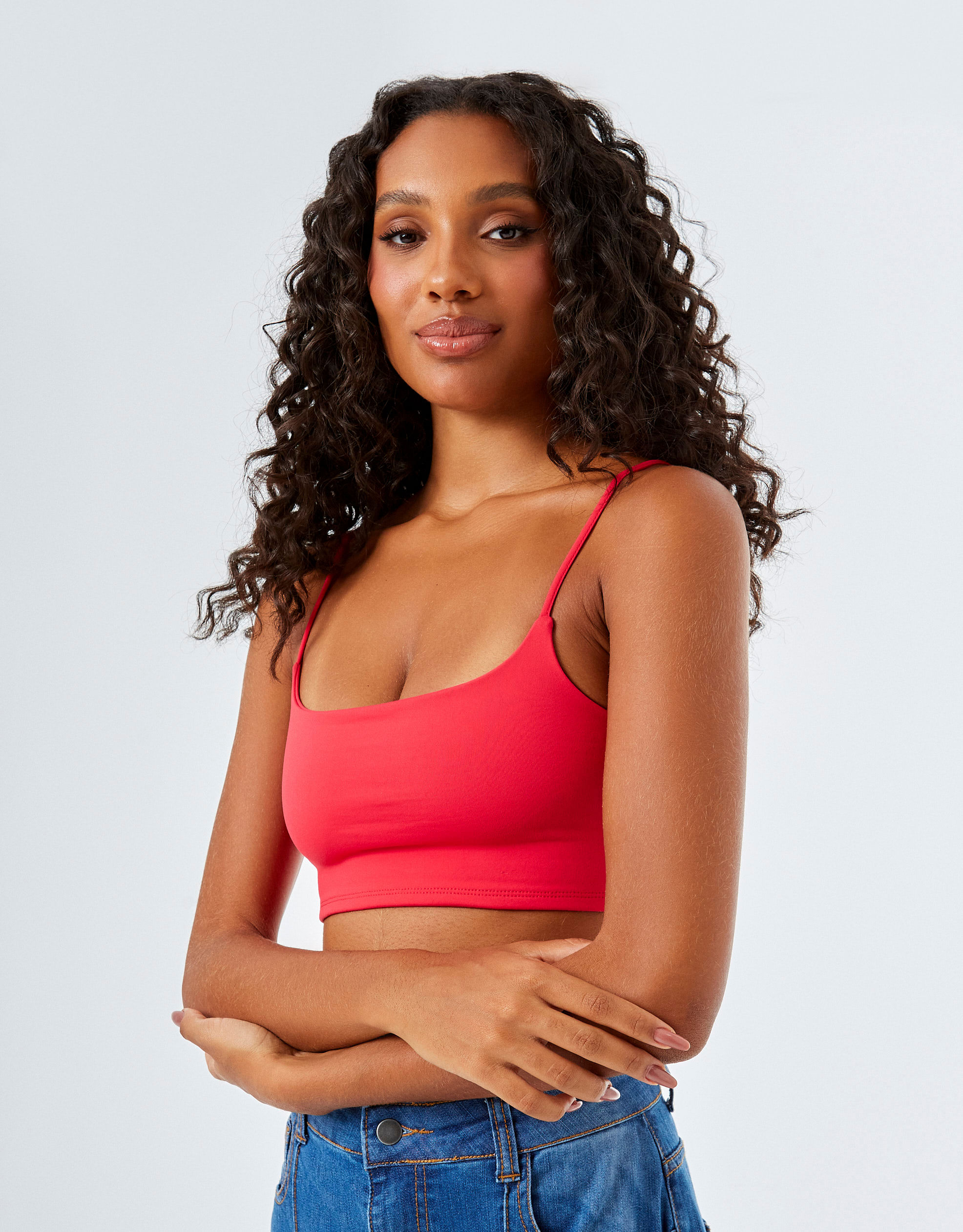 Top Faixa Basic - Rosa Framboesa