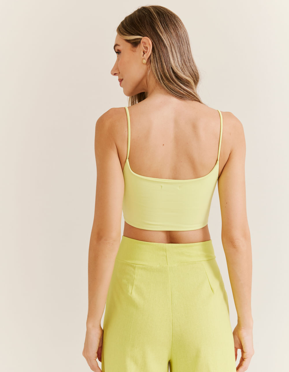 Top Faixa Basic Color - Lima