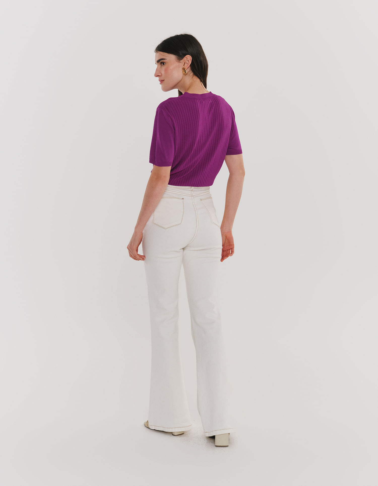 Blusa Modal Plus - Fucsia